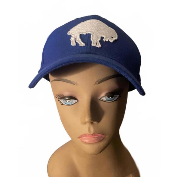 New Era | Games | Buffalo Bills Blue Baseball Cap With Embroidered Logo ...